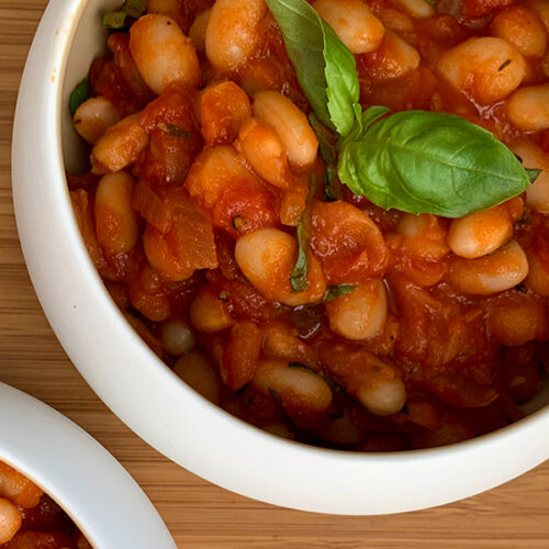 Bonen in tomatensaus – Wat zullen we eten?